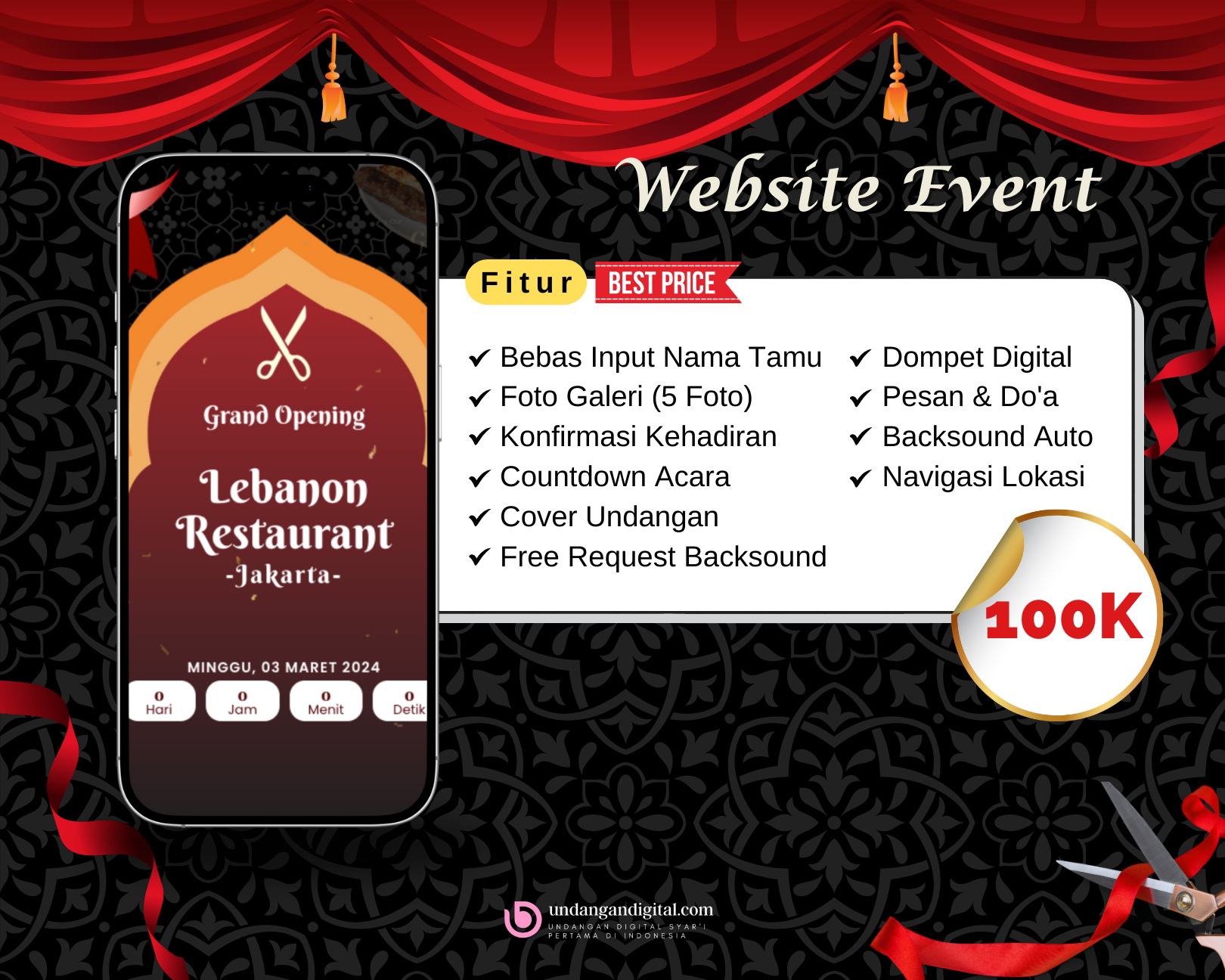 Katalog Undangan Event - di UndanganDigital.Com